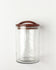 Hammered Glass Canisters w/ Wood Lid | Fair Trade Kitchen Storage