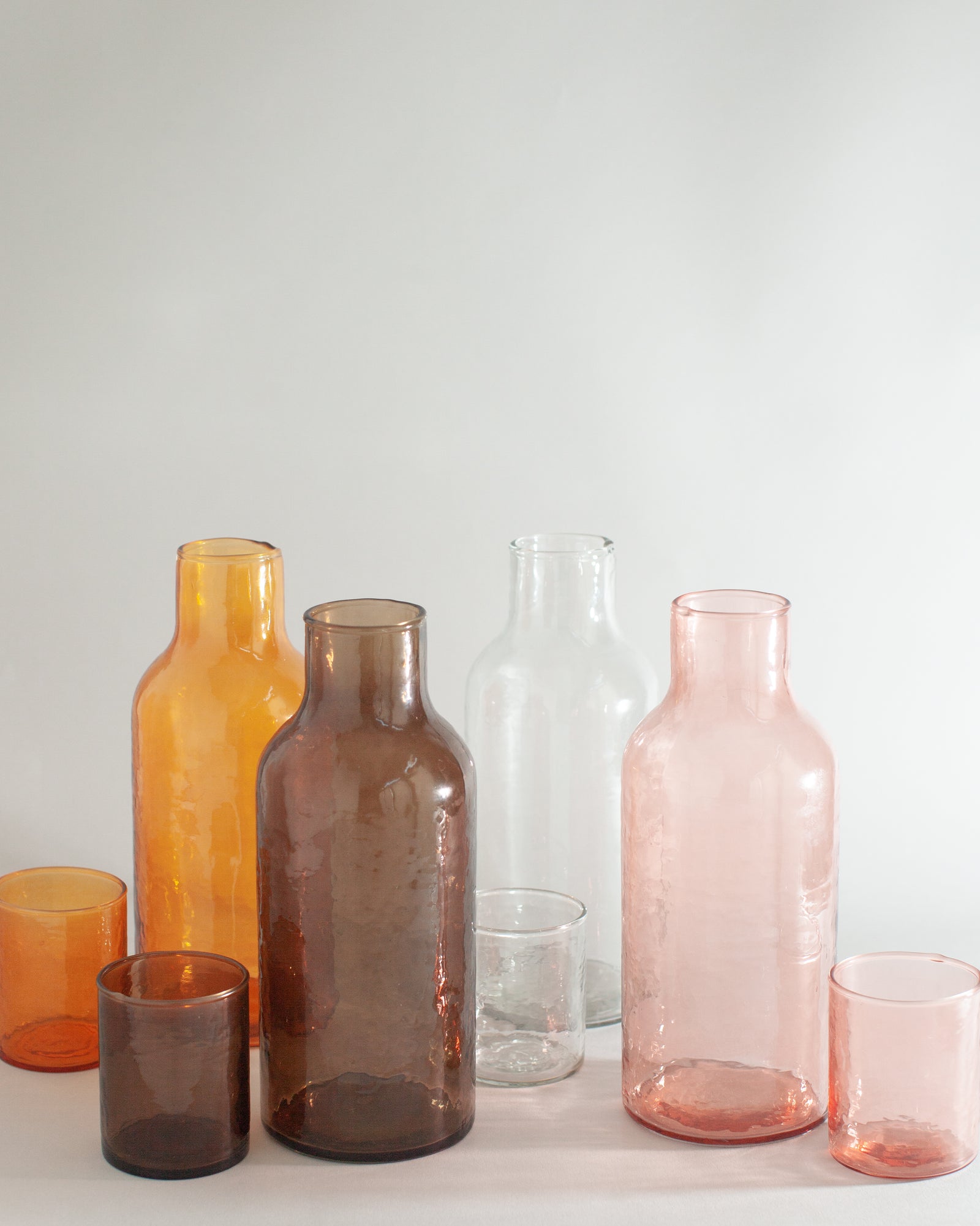 Handblown Glassware | Made with Recycled Glass | Eco friendly home goods