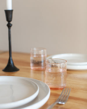 Handblown Glassware | Made with Recycled Glass | Eco friendly home goods