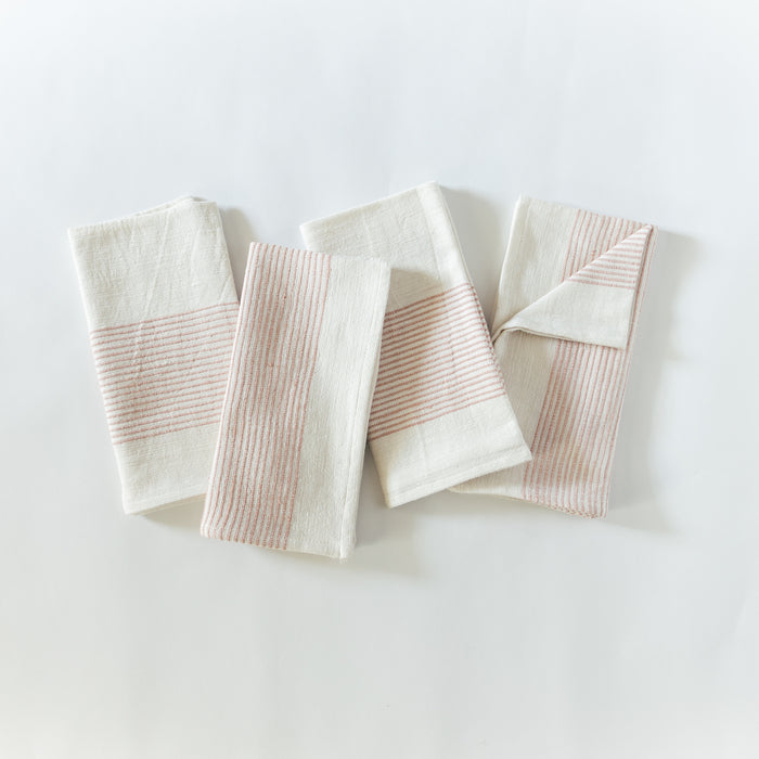 Riviera Cotton Dinner Napkins | Fair Trade Table Linens